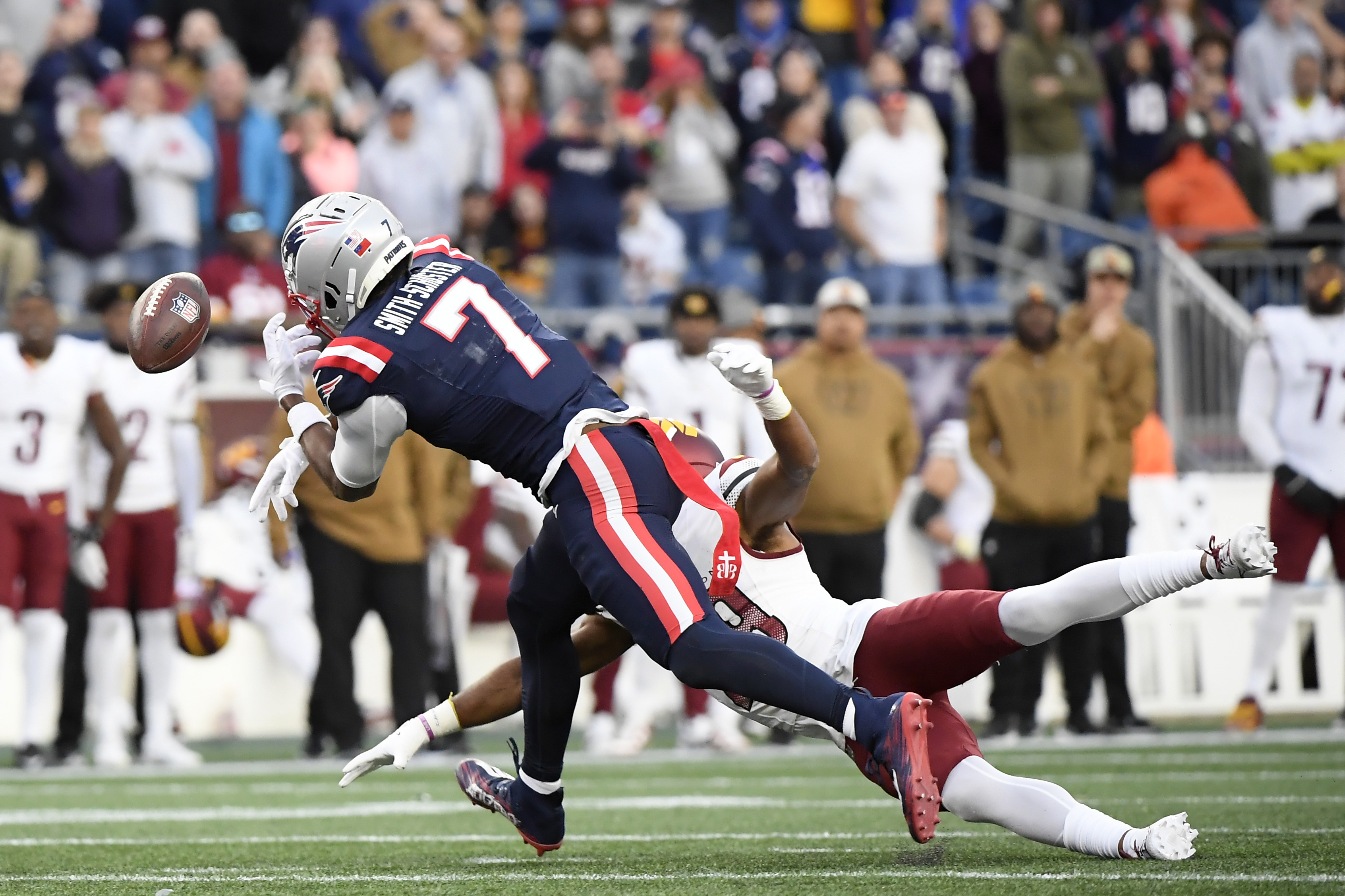 Patriots score, standings: New England loses to Commanders – NBC Boston