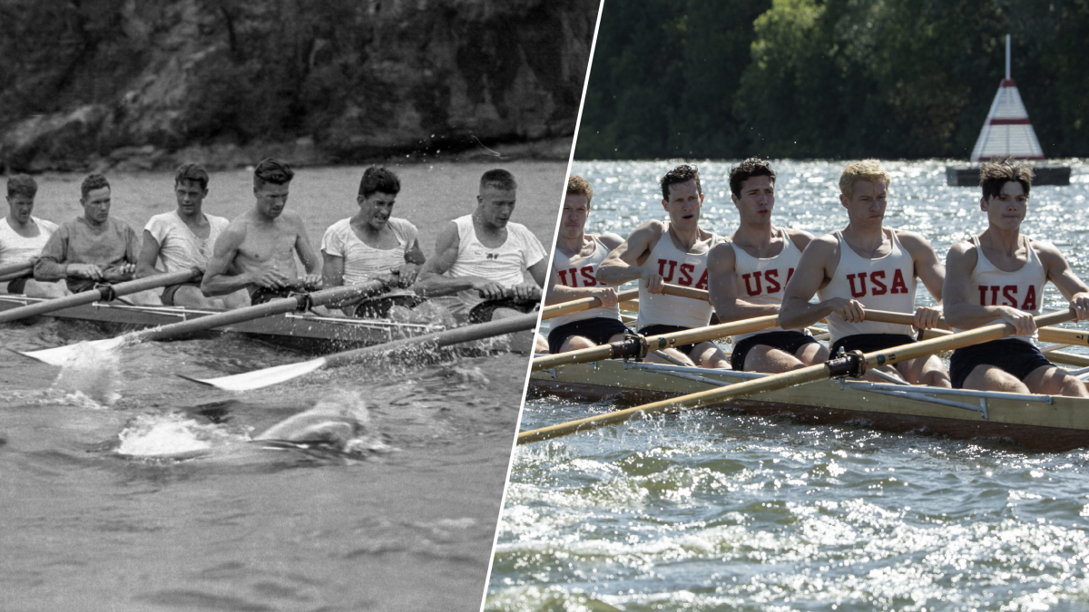 How Olympic coach Terry O’Neill taught ‘The Boys in the Boat’ actors to ...