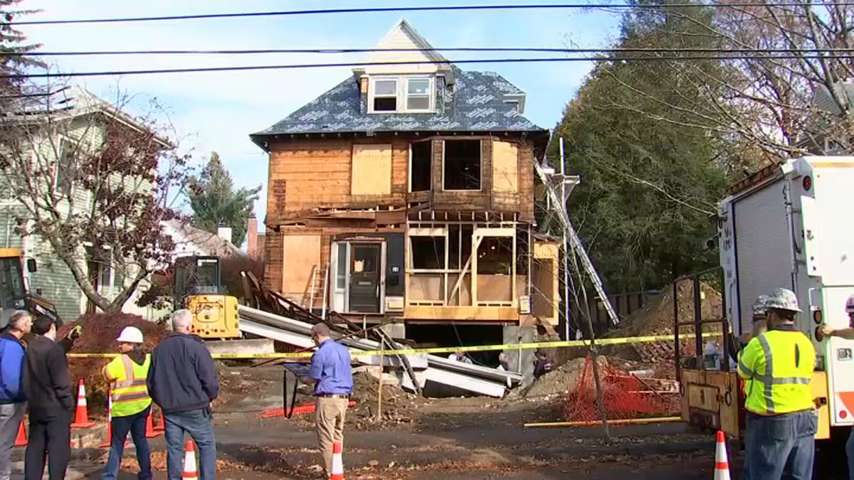 Newton building collapse injures – NBC Boston