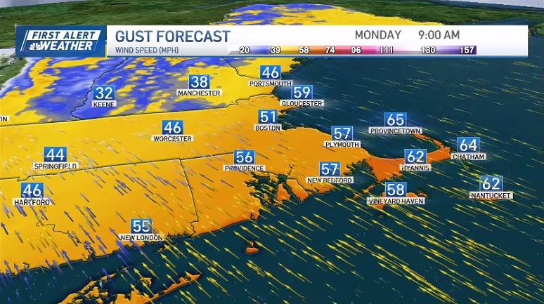Storm arriving in Boston: Track rain thru Mass. – NBC Boston