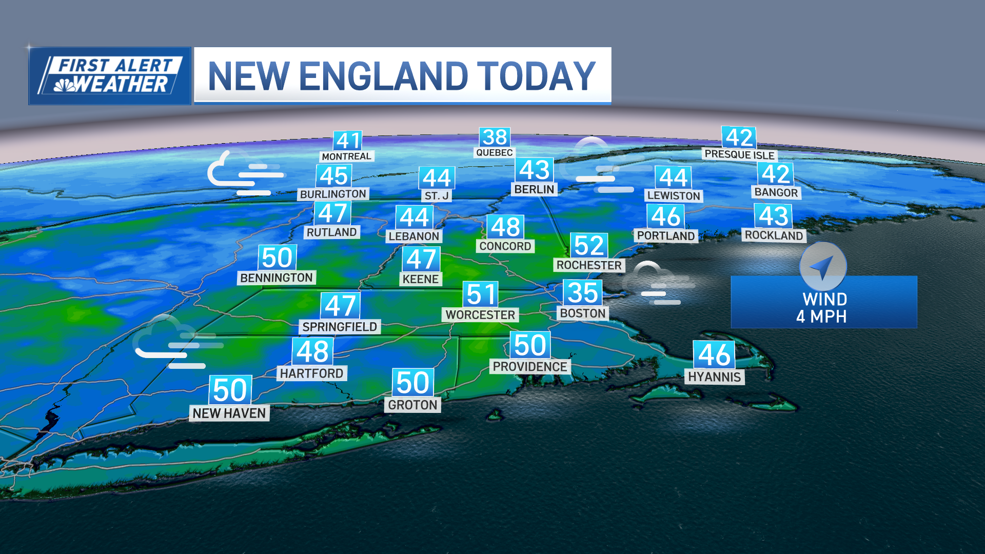Boston, MA weather fog and rain on Wednesday – NBC Boston