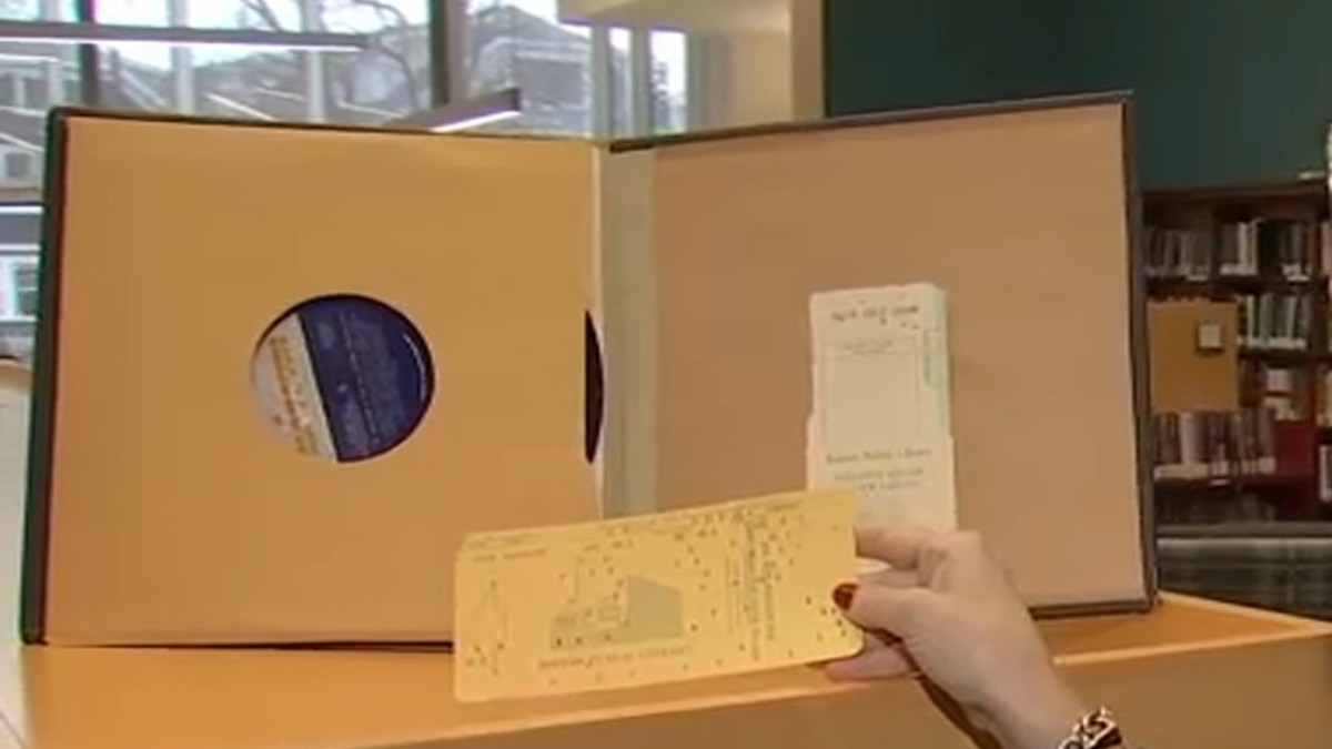 Boston Public Library receives Motown record due back in 1976 – NBC Boston