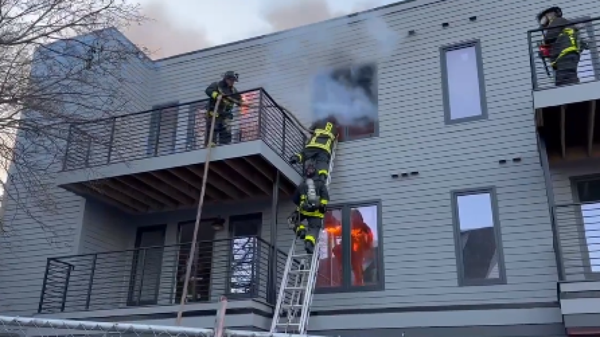 Boston Fire battling blaze on Dorchester Avenue – NBC Boston