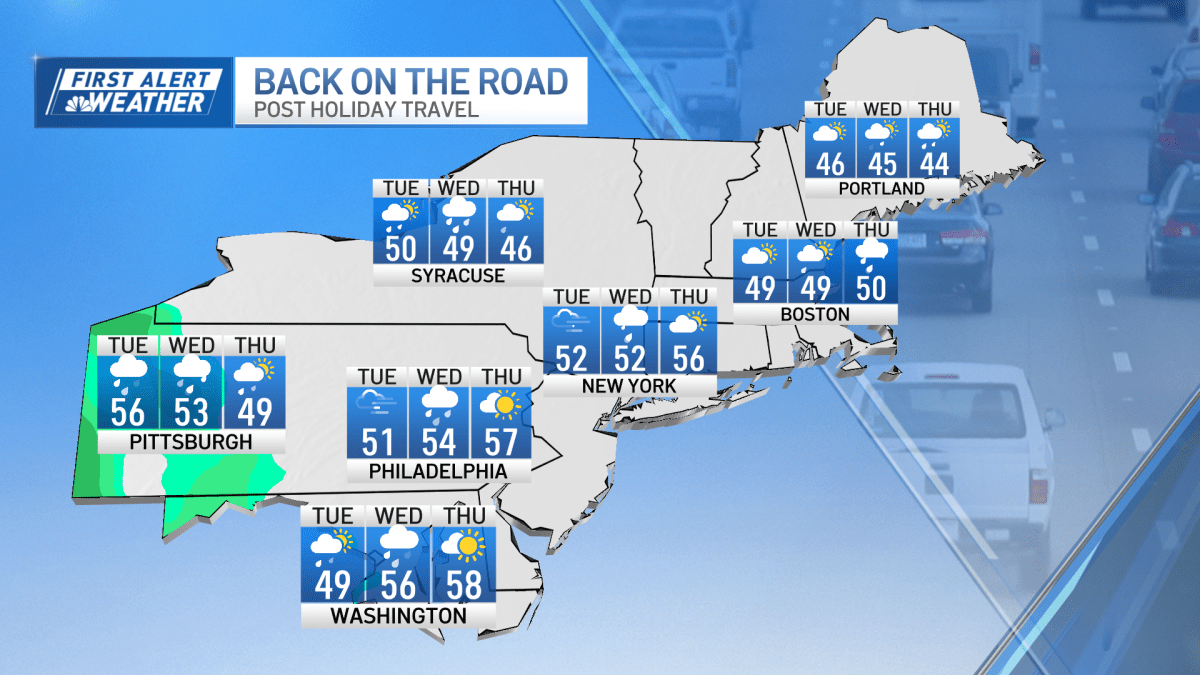 Dense fog and clouds to start Tuesday morning, rain expected Wednesday ...
