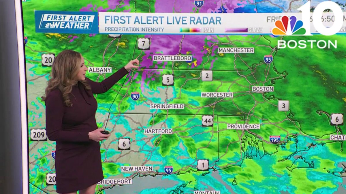 Weather forecast: It’s all rain in Boston on Friday – NBC Boston