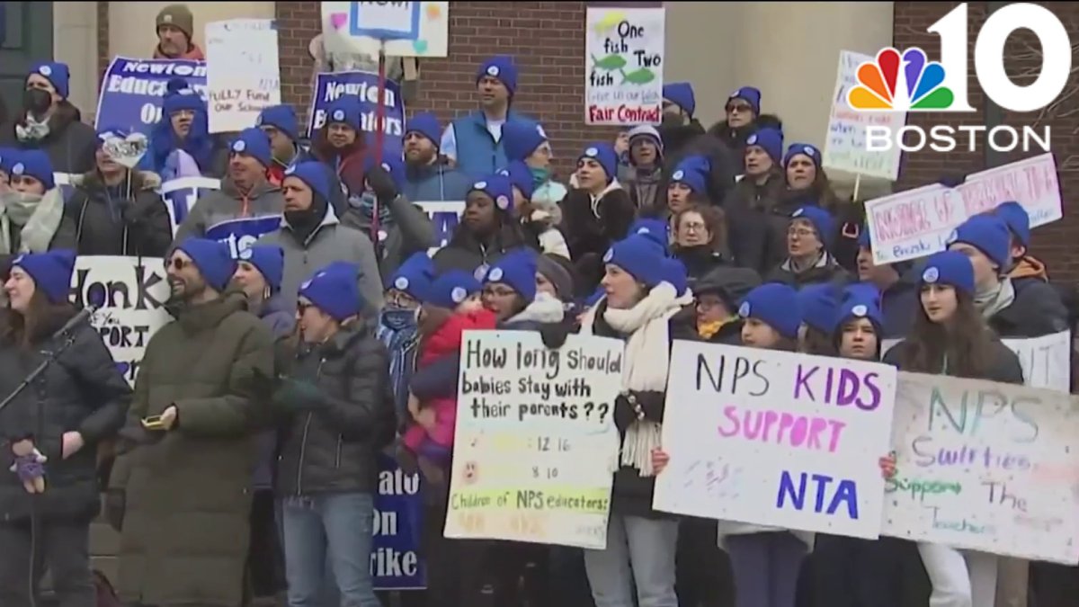 New lawsuit and controversy for teachers striking in Newton – NBC Boston