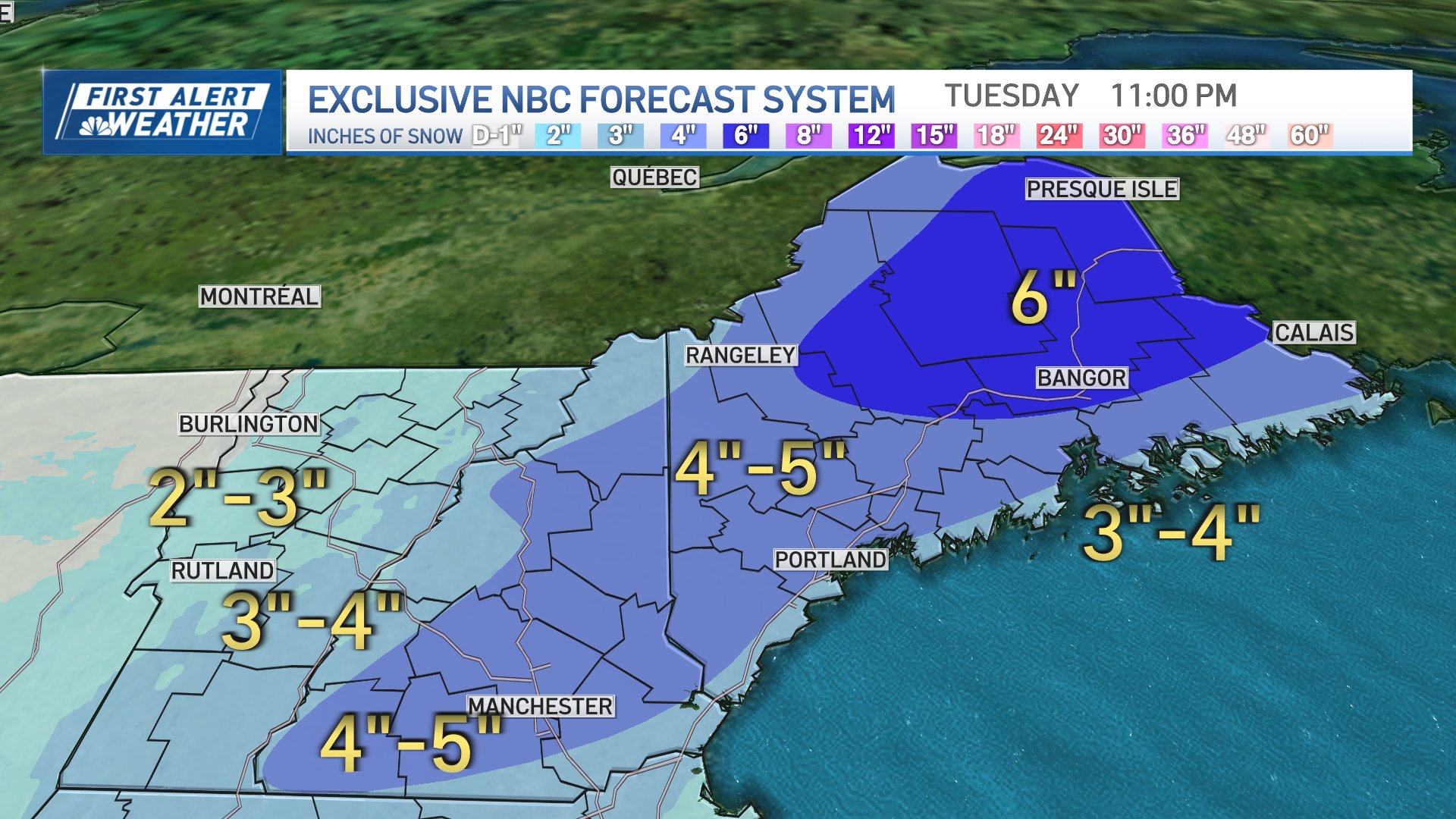 Snowfall total maps: How many inches of snow are we getting in Mass ...