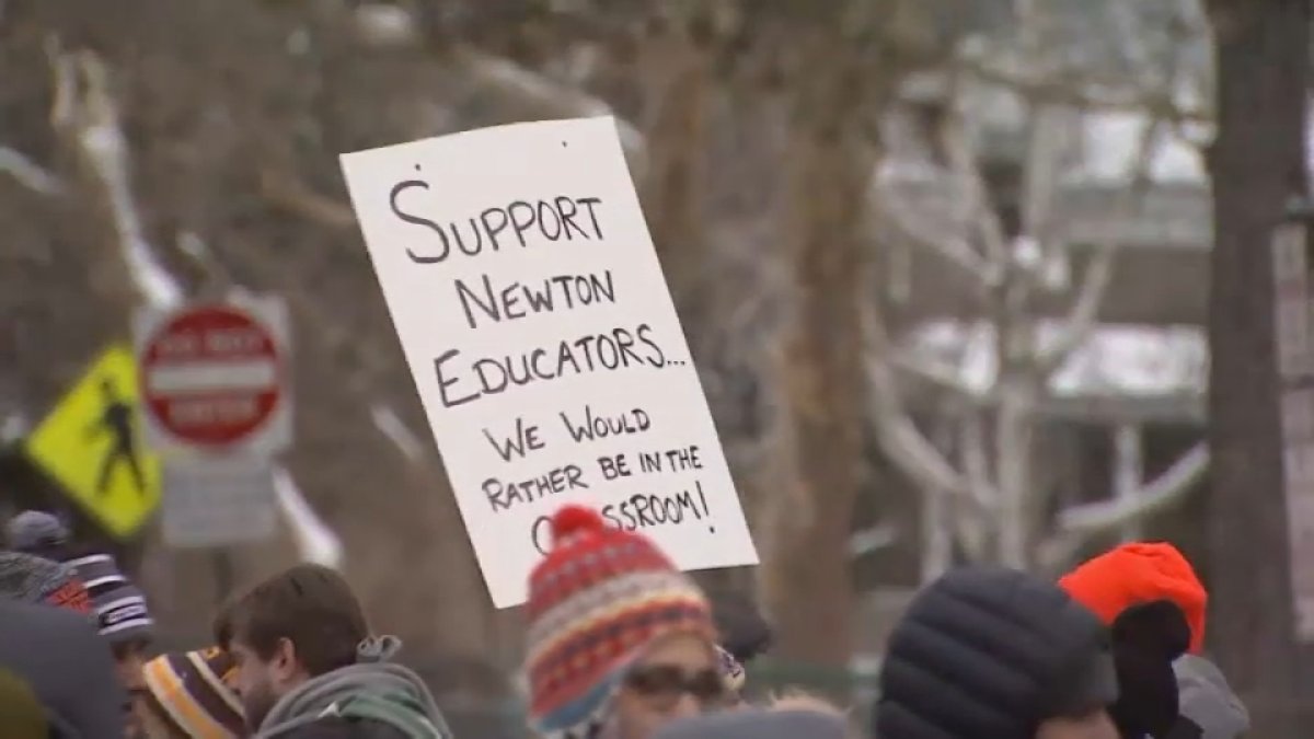 Newton schools closed Monday, teachers remain on strike – NBC Boston