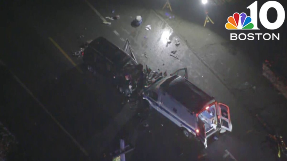Head-on crash in Foxborough injures 5 people, including child – NBC Boston