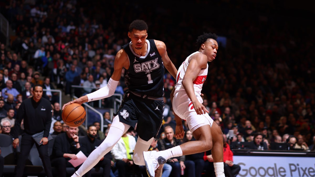 Spurs’ Wemby records 10-block triple-double vs. Raptors – NBC Boston