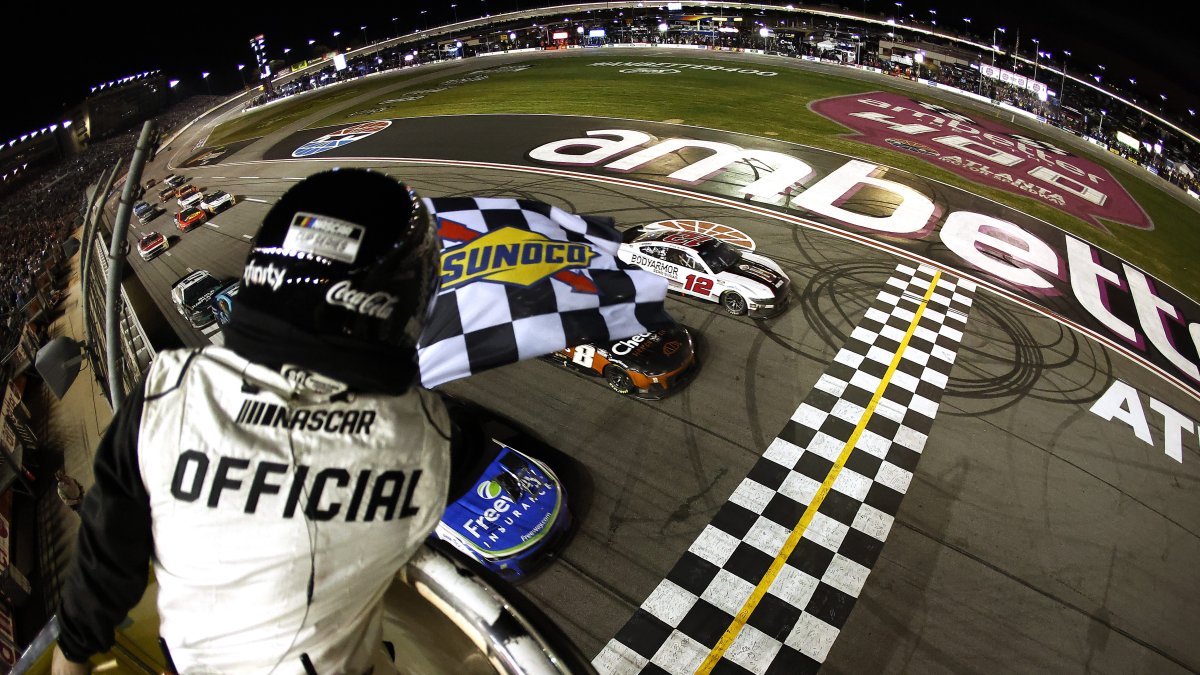 Daniel Suarez tops 3-wide finish for Cup Series win at Atlanta – NBC Boston