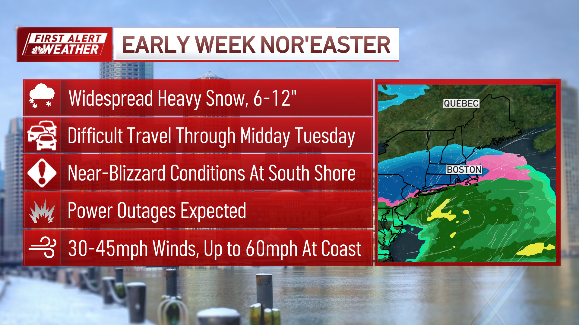 Winter storm warning Boston: How much snow will Mass., NH get Tuesday ...