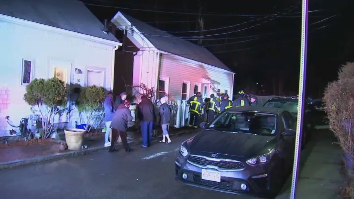 Boston Fire Department responds to partial home collapse in Hyde Park ...
