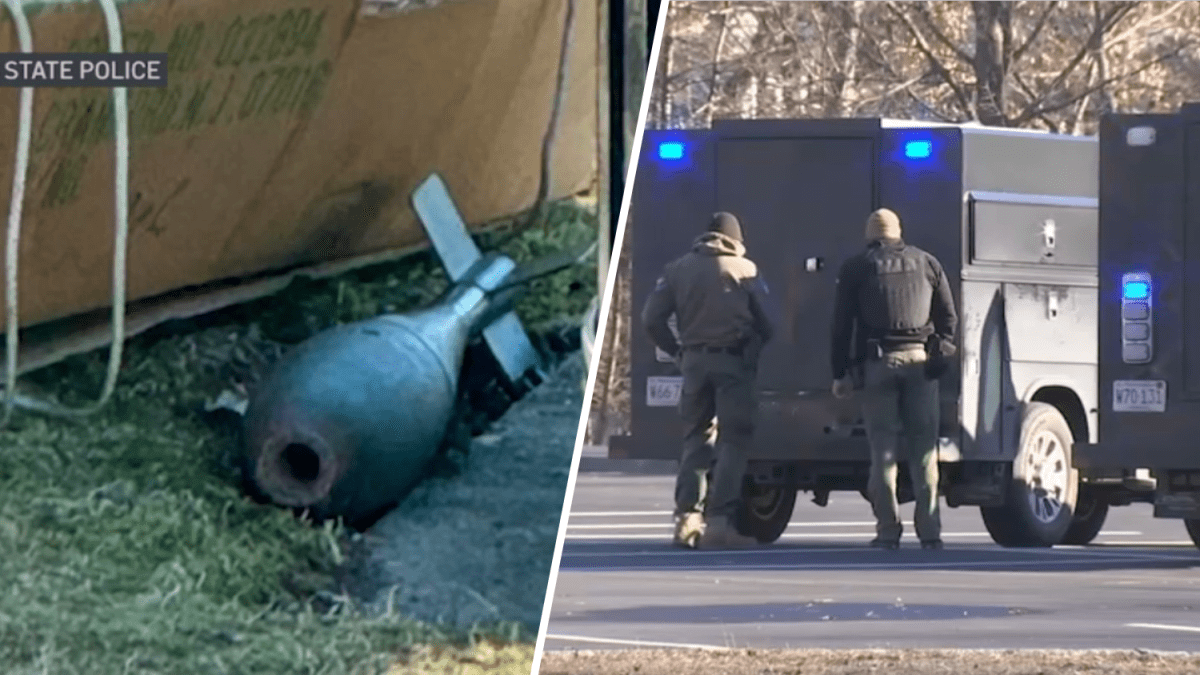 Medford MA Mystic Valley Parkway Condon Shell military ordnance found ...