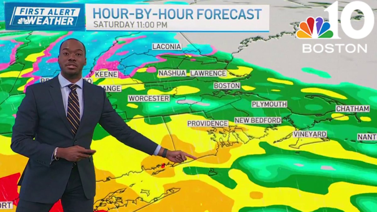 More clouds and rain in Boston’s weekend forecast – NBC Boston