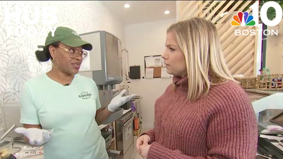 Exploring Little Cocoa Bean Co.’s Tot Cafe in Jamaica Plain – NBC Boston