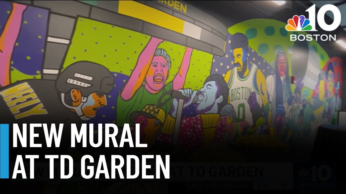 New mural unveiled at TD Garden – NBC Boston