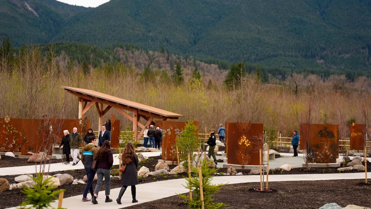 Memorial site of Oso, Washington, landslide opens on 10th anniversary ...