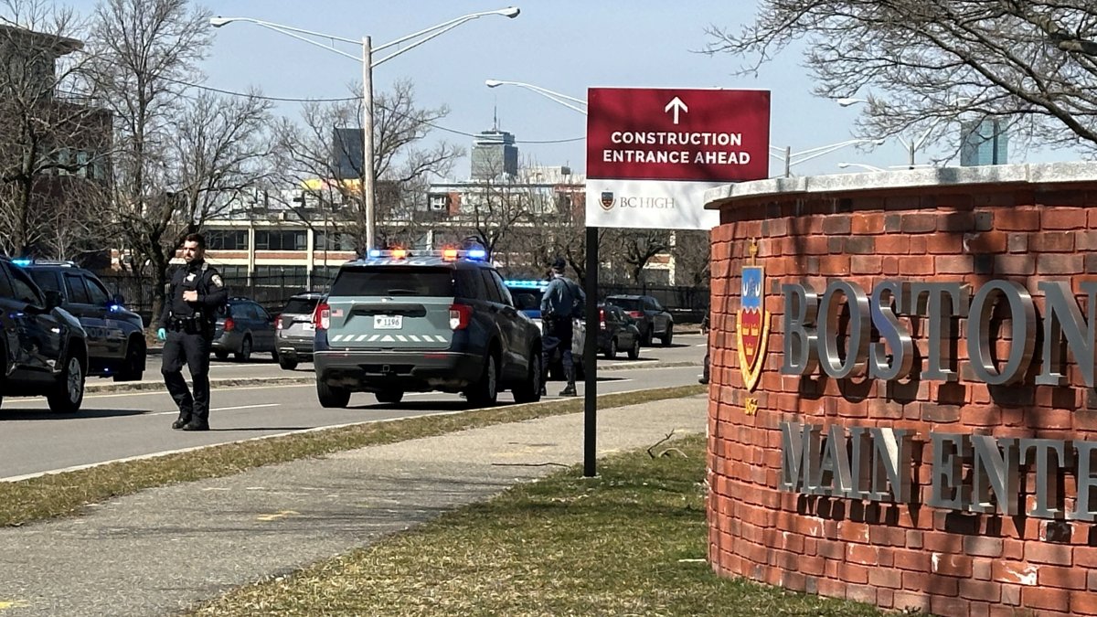 BC High School locked down after suspicious person enters school – NBC ...