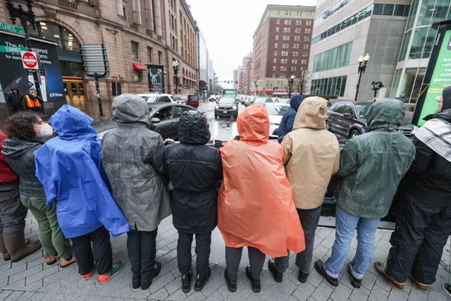 Boston protest blocks traffic, several arrests made – NBC Boston