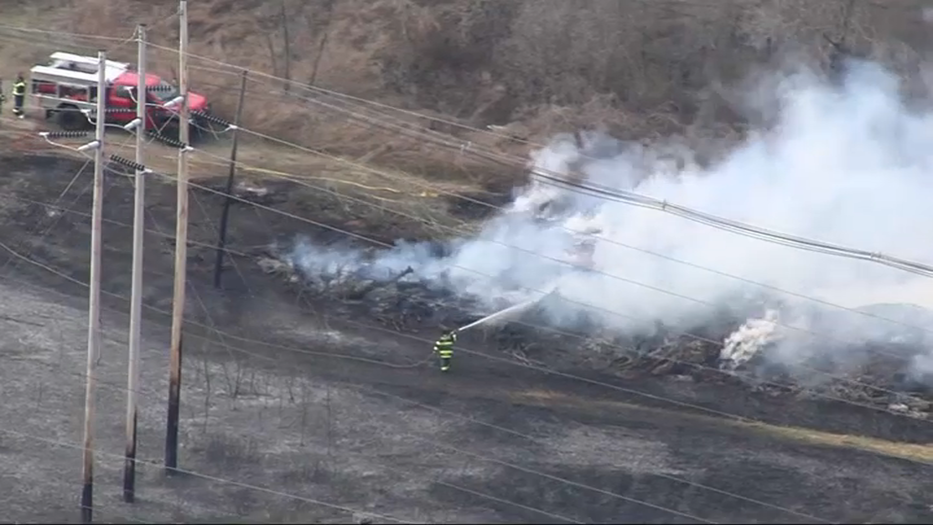 Brush fire at Brockton’s Massasoit Community College – NBC Boston