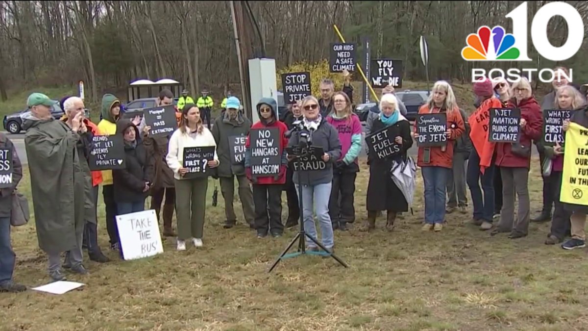 20 people arrested for trespassing in Hanscom Airport climate protest ...