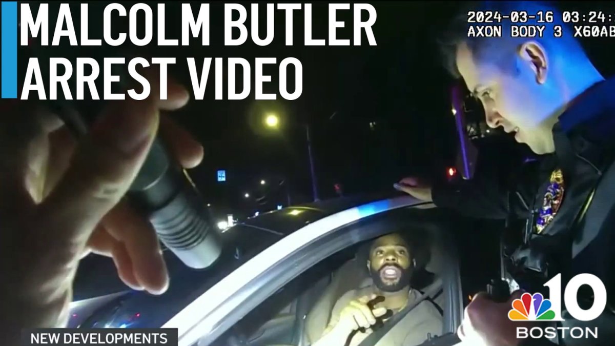 Police Release Video Of Malcolm Butlers Dui Arrest In Ri Nbc Boston