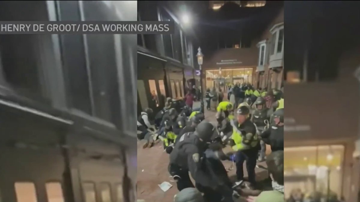 Boston police break up Emerson encampment, arrest more than 100 people ...