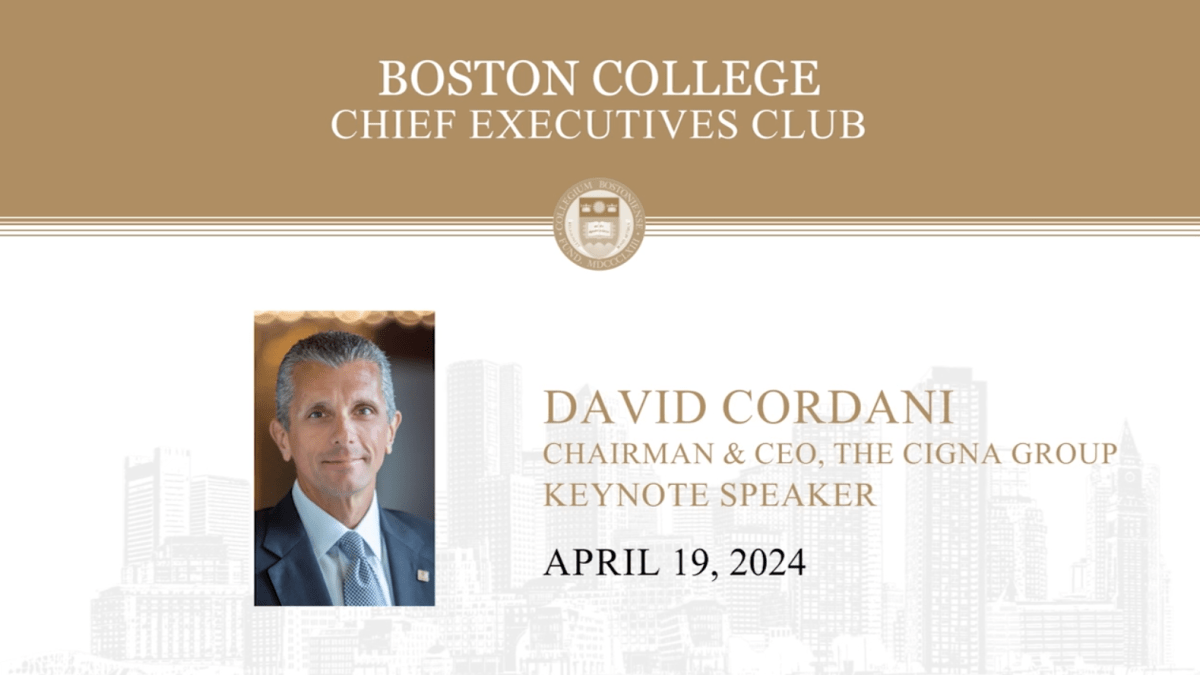 Chief Executives Club speaker series – NBC Boston