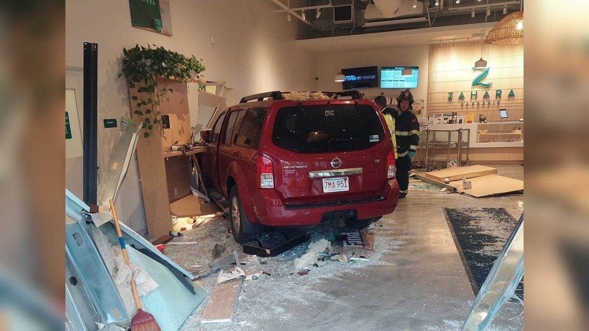 SUV crashes into Zahara Cannabis Dispensary in Attleboro, Mass. – NBC ...