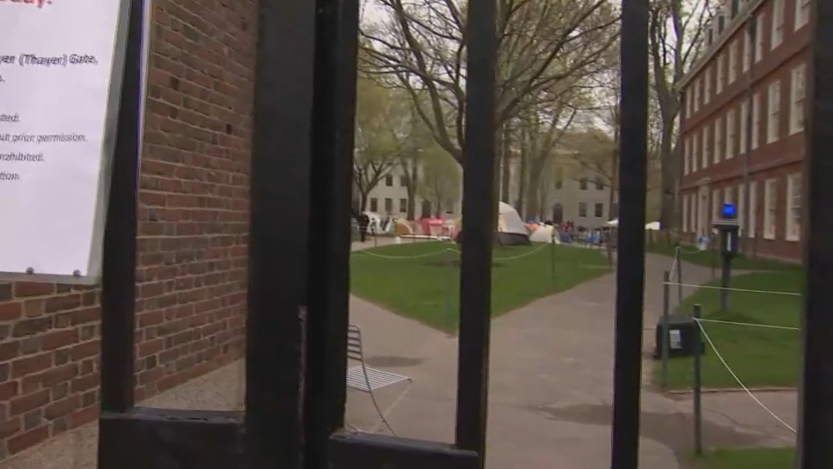 Harvard threatens disciplinary action as pro-Palestinian protests ...