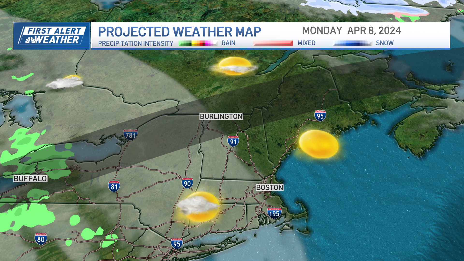 Forecast Monday Solar Eclipse – NBC Boston
