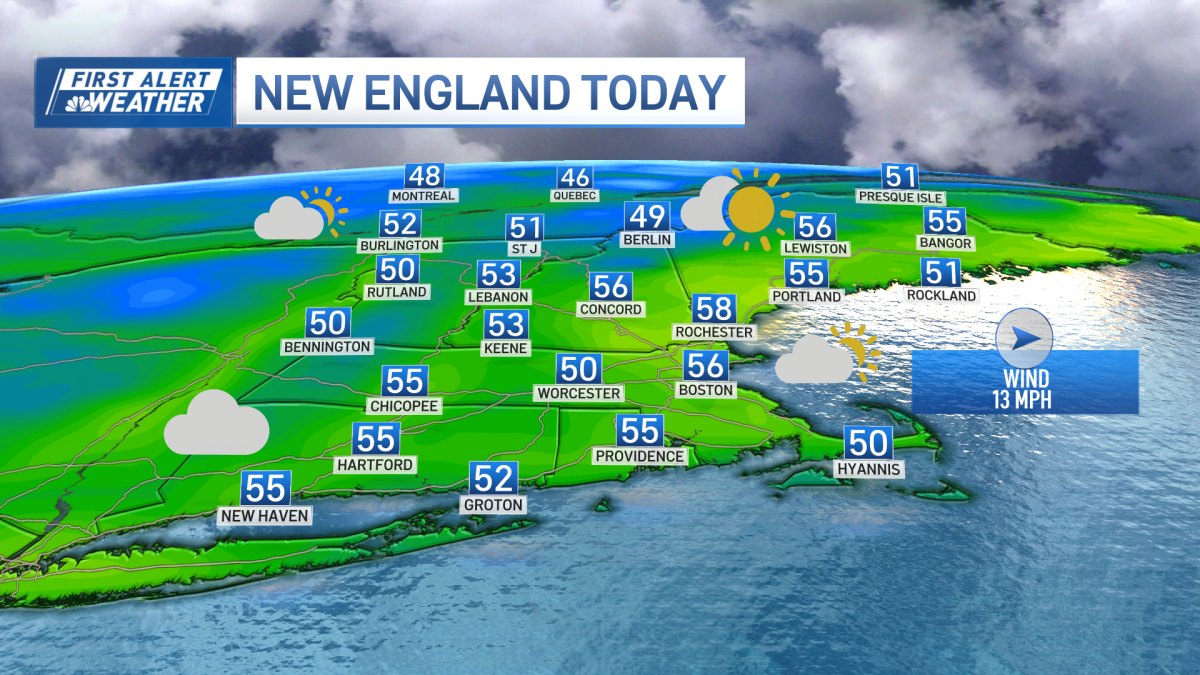 Boston weather forecast: More sunshine hits New England as light ...