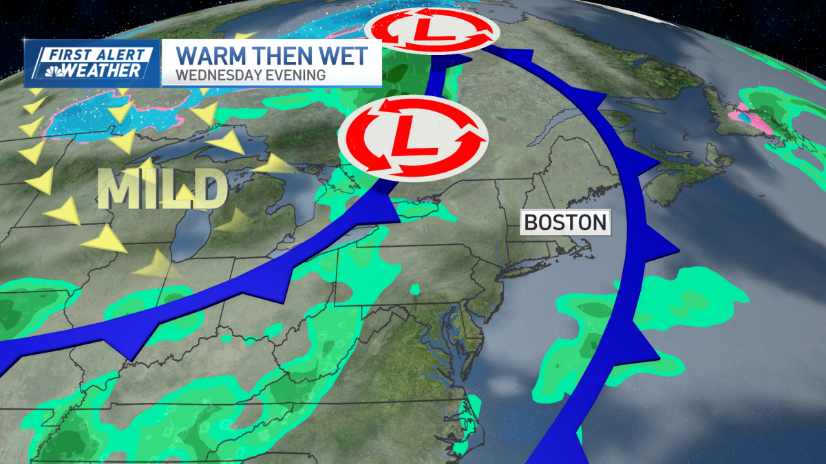 Boston forecast: sunny and dry, but rain is on the way – NBC Boston