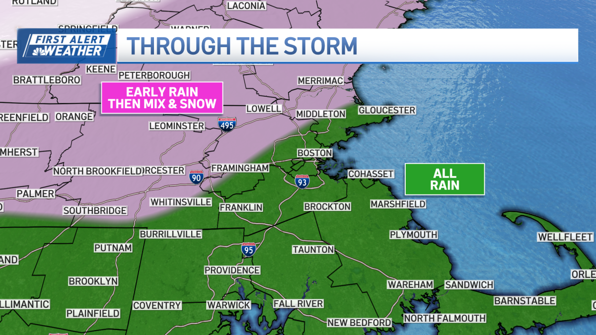Boston nor’easter: How much snow are we getting in Mass., NH? – NBC Boston