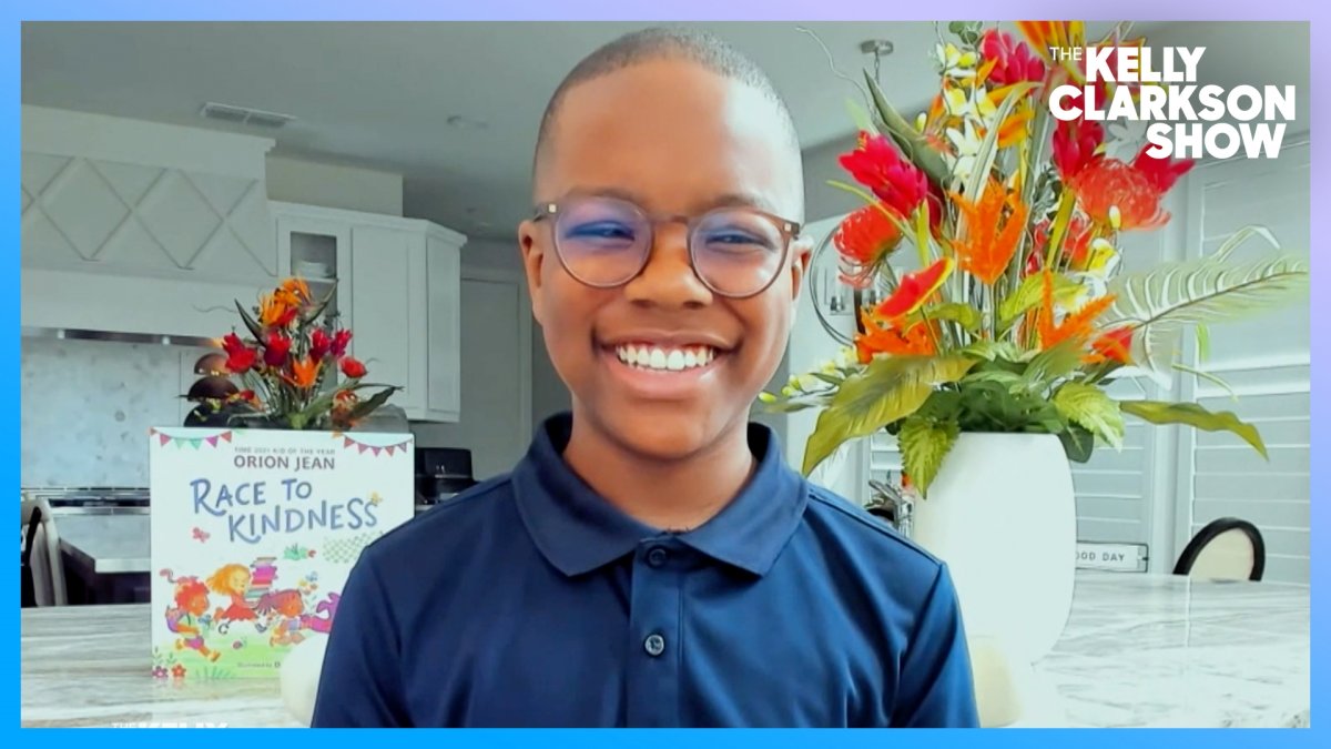 TIME Kid Of The Year Orion Jean’s new children’s book ‘Race To Kindness ...