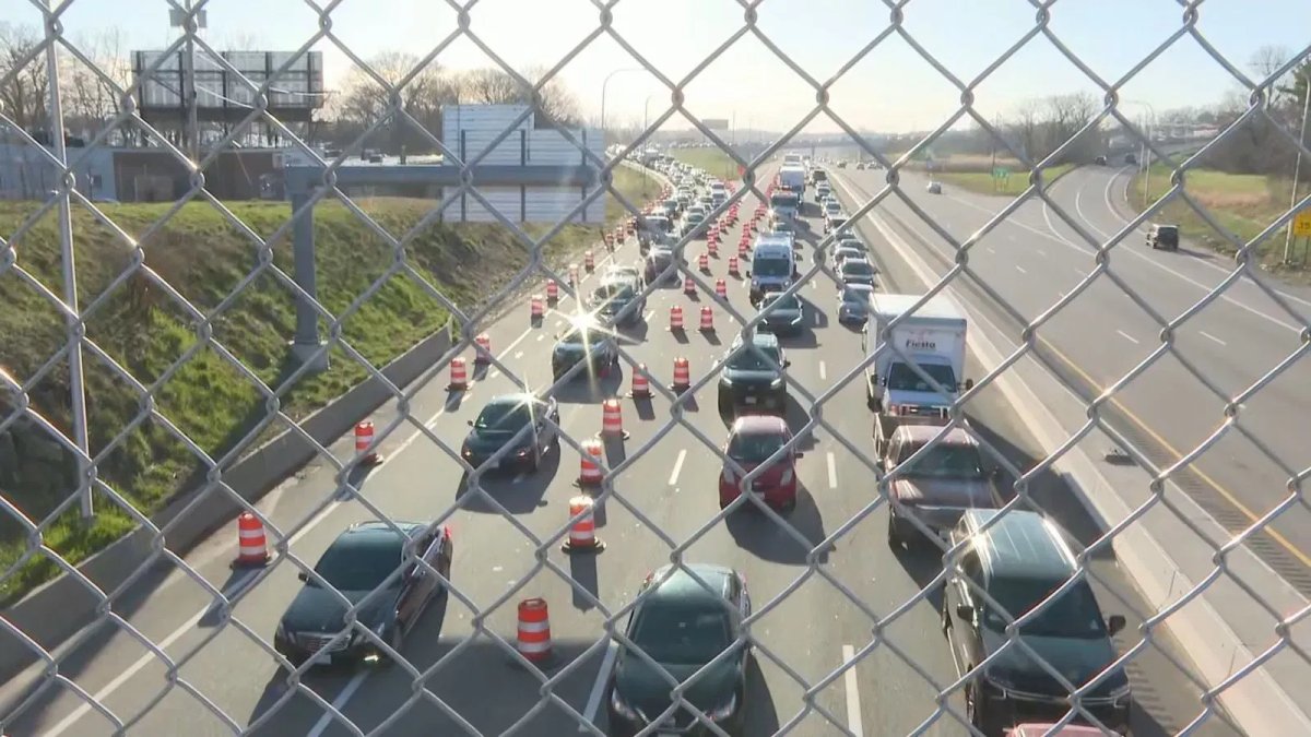 3rd westbound bypass lane opens on Washington Bridge – NBC Boston