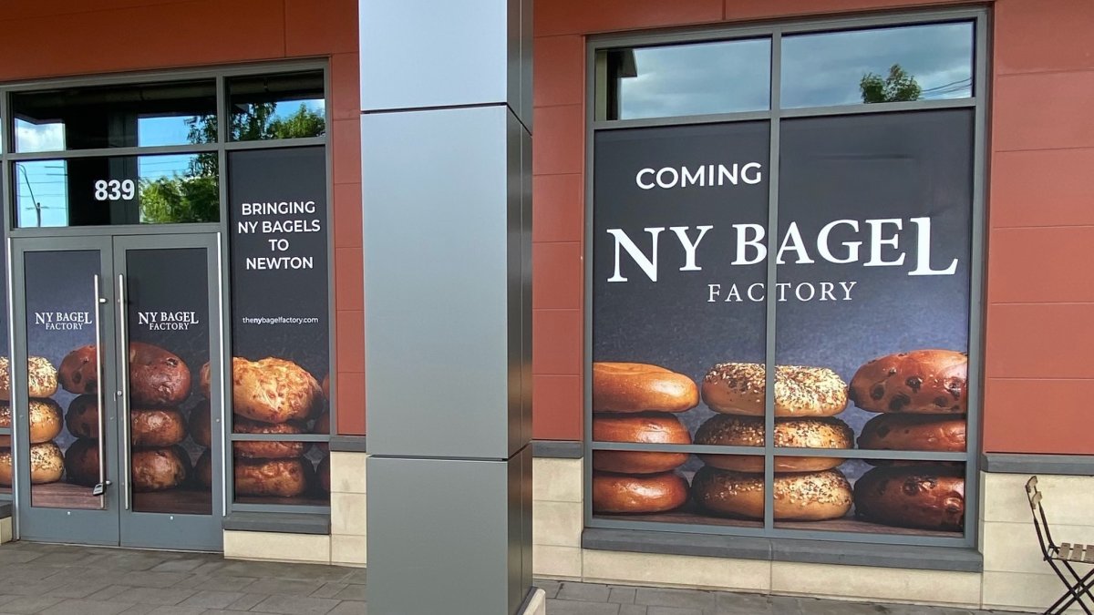 NY Bagel Factory opens in Newtonville – NBC Boston