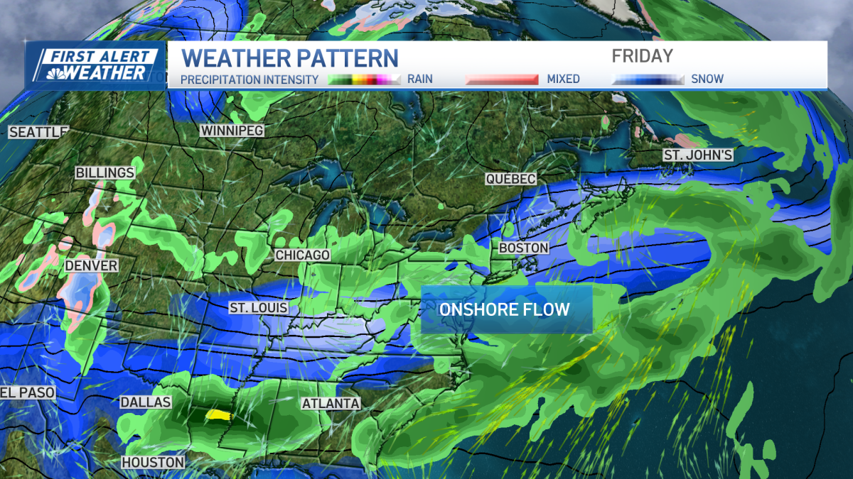 Boston weather: chilly and rainy the next few days – NBC Boston