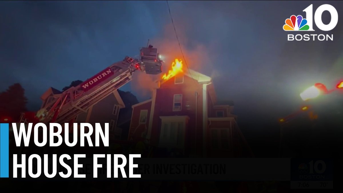 Children rescued from house fire in Woburn – NBC Boston