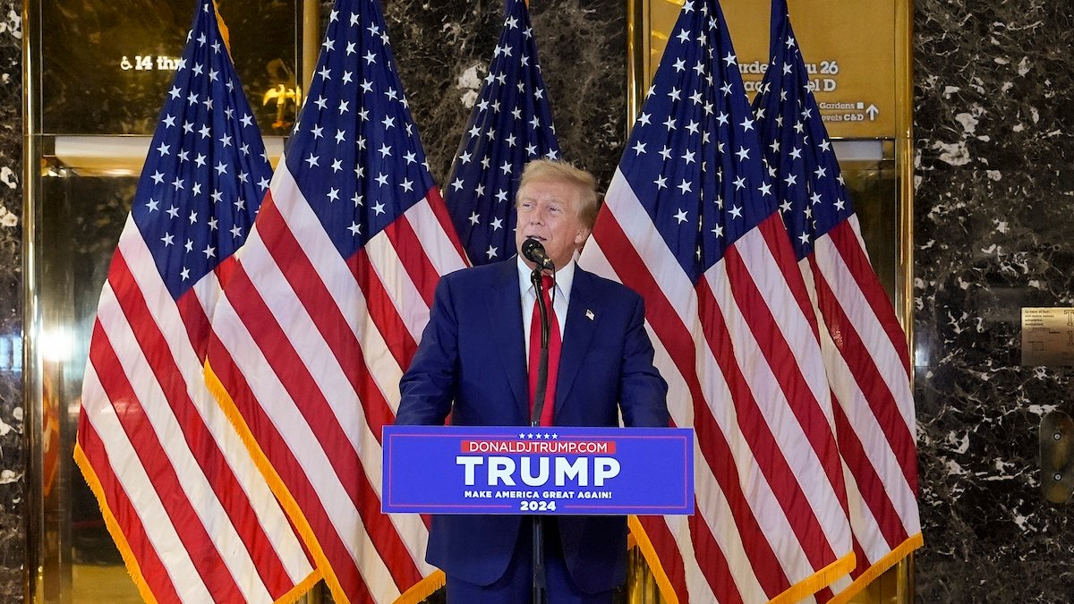 Donald Trump delivers rambling response to guilty verdict – NBC Boston