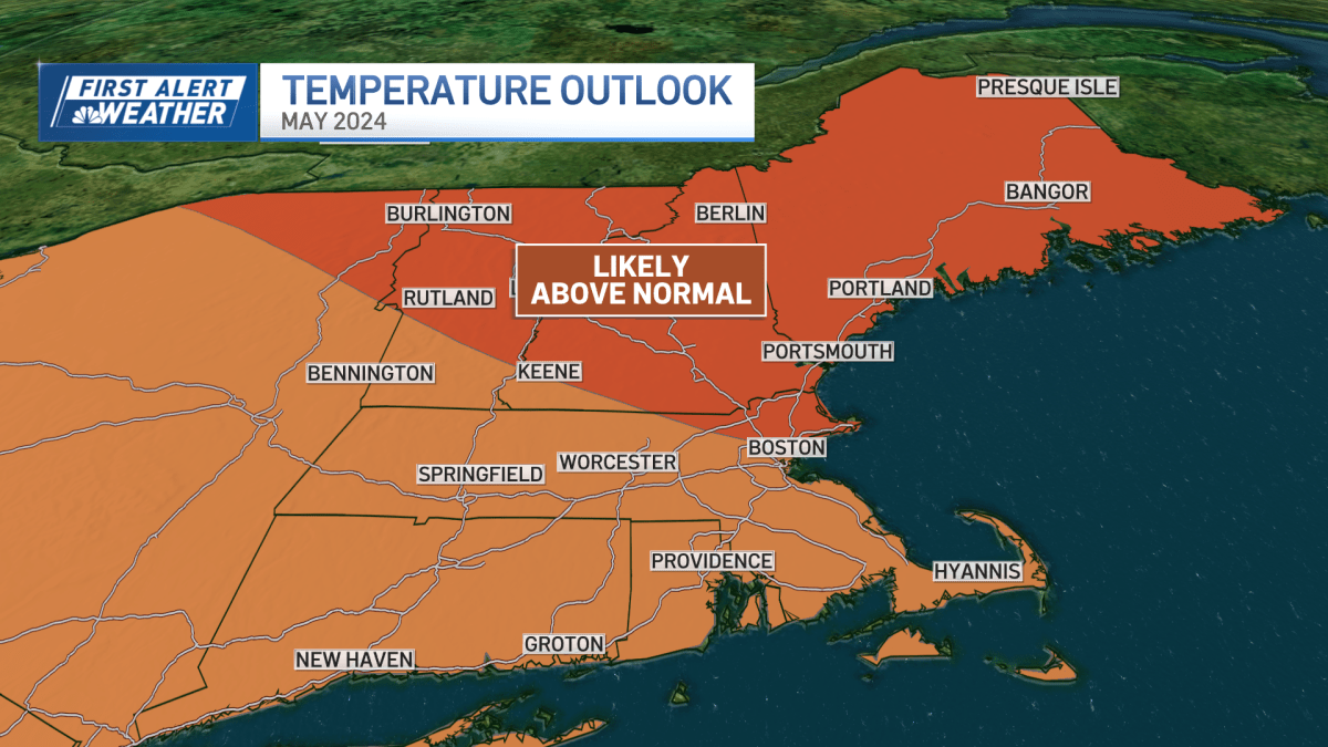 Gauging this spring’s weather outlook as April turns to May – NBC Boston