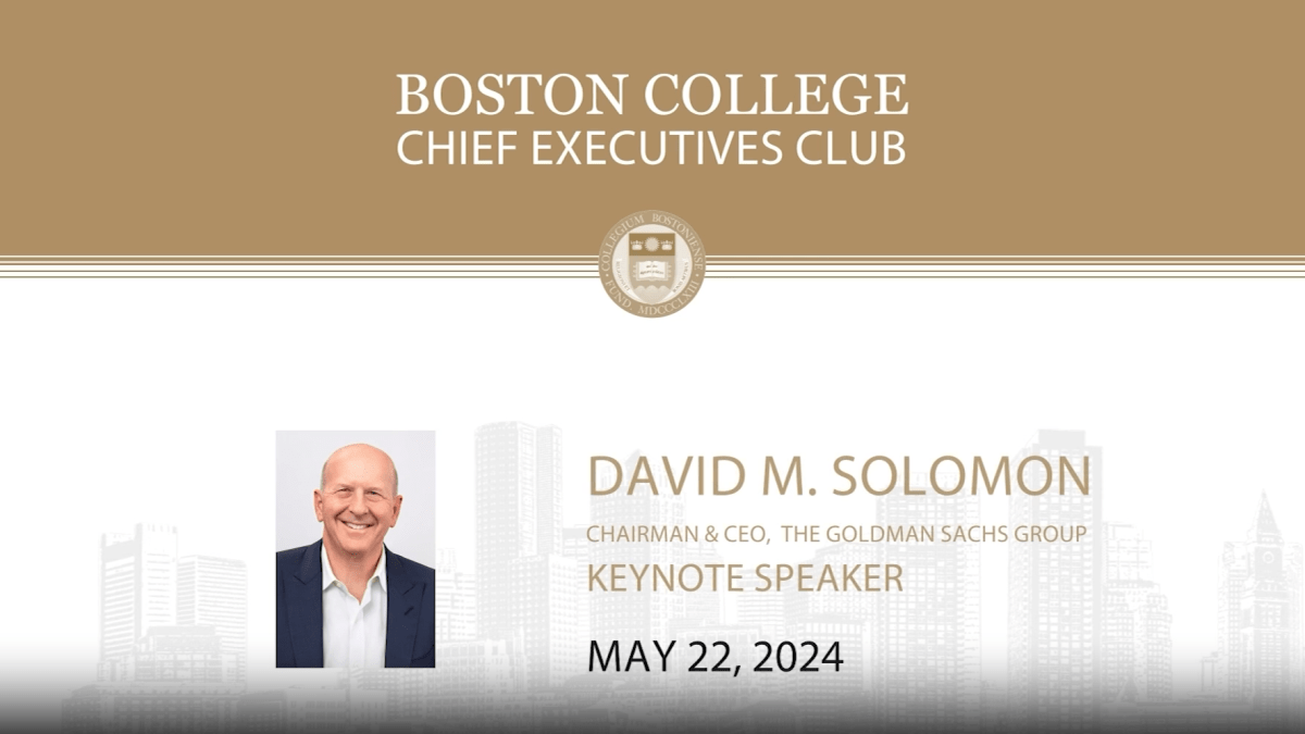 Chief Executives Club speaker series – NBC Boston