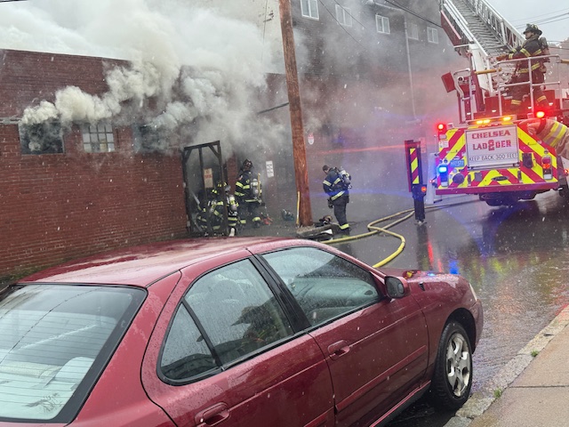 Chelsea MA fire destroys former Russo’s Tux building – NBC Boston
