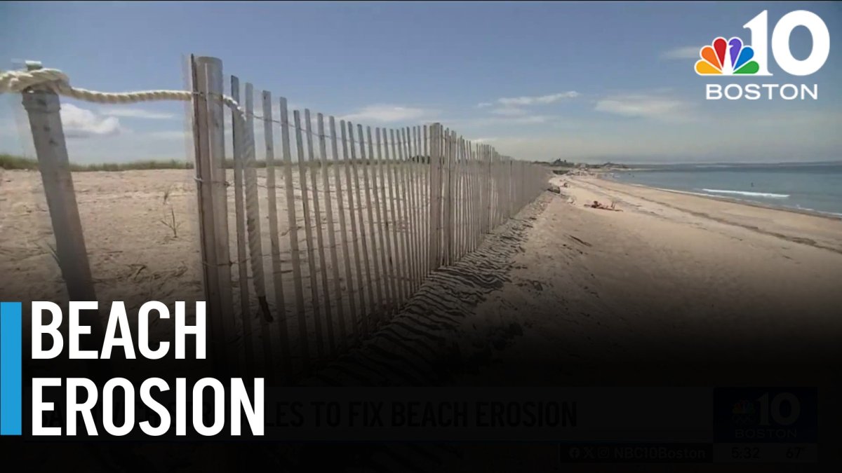 Sandwich to receive federal aid to combat beach erosion – NBC Boston