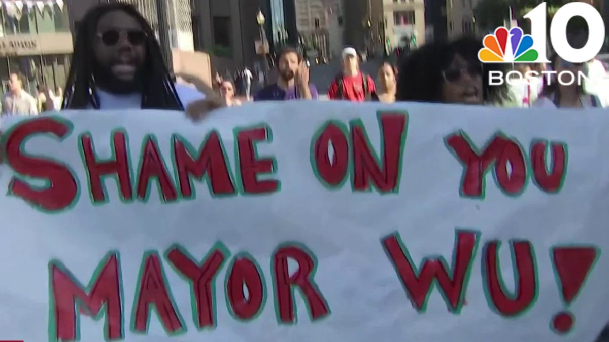 Protesters shut down busy Boston intersection – NBC Boston