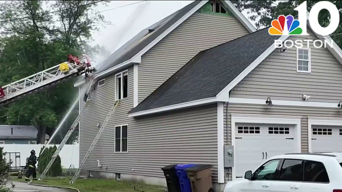 Apparent lightning strike hits Manchester home – NBC Boston
