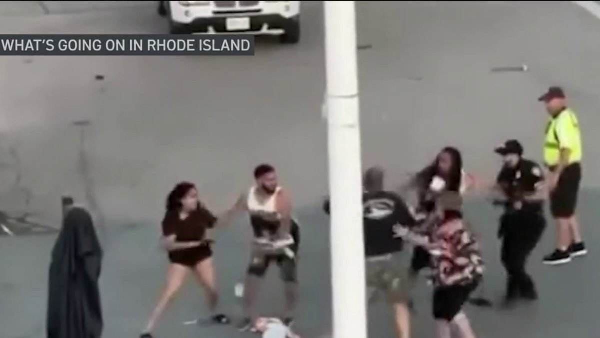 Block Island Ferry fight dock captured on camera – NBC Boston