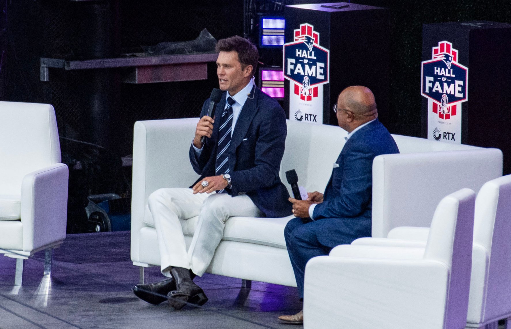 Scenes from Tom Brady’s Patriots Hall of Fame induction – NBC Boston Scenes from Tom Brady’s Patriots Hall of Fame induction – NBC Boston