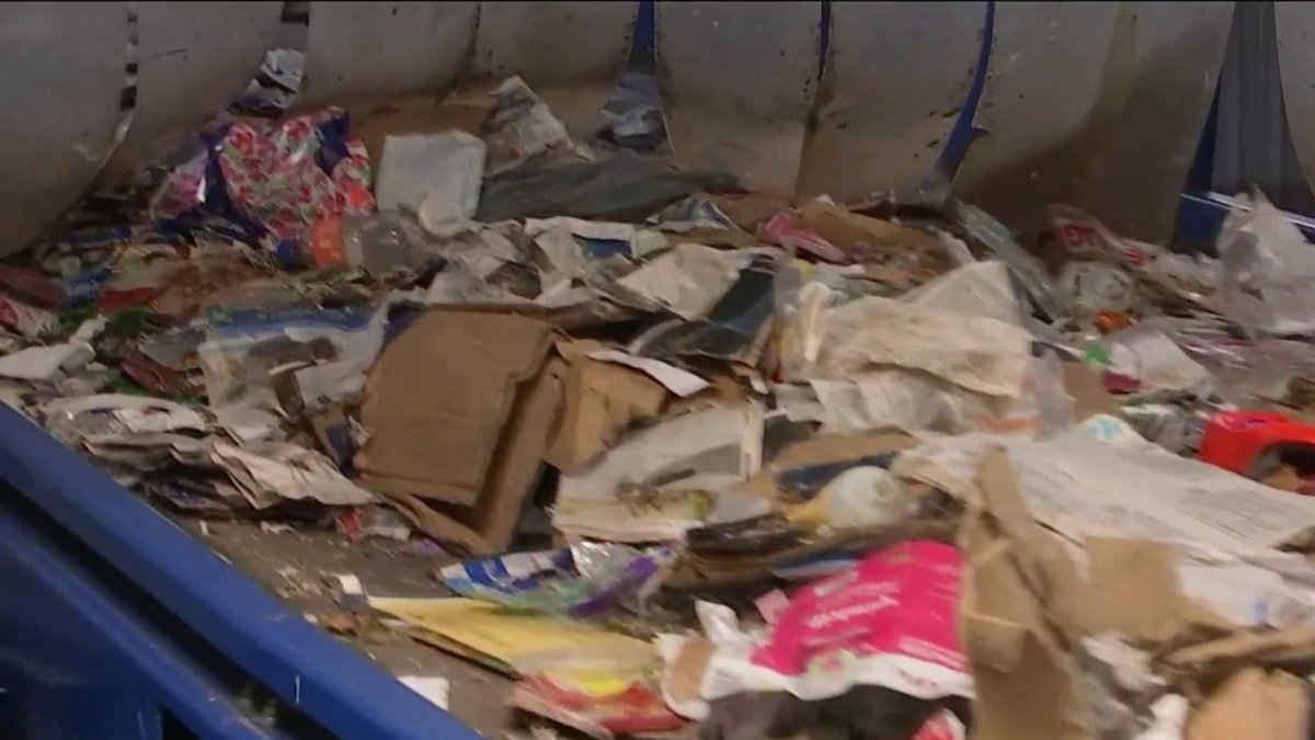 A look inside the Casella Waste Systems Material Recovery Facility – NBC Boston